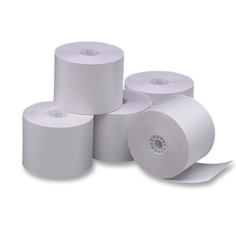 Paper rolls for protocol printer (set of 5 rolls) - Neutec